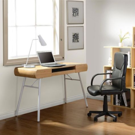48" Modern Slim Computer Desk by Techni Mobili | OfficeFurniture.com