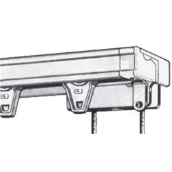 Kirsch Architrac™ 94001 (Ripplefold®) from Rose Brand