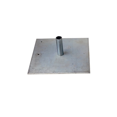 62 lb. Base 24" x 24" with 16" Pin