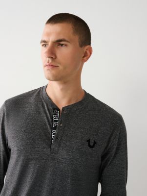 LOGO HENLEY SHIRT