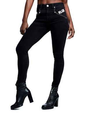 ANKLE JENNIE LOGO JEAN