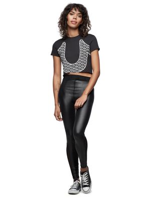 PERFORMANCE MESH LEGGING