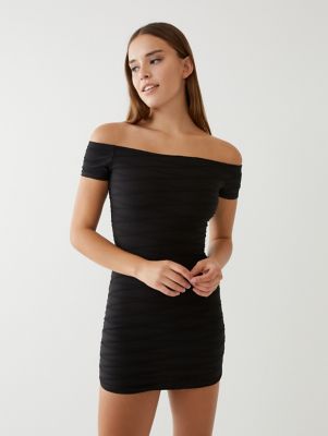 OFF SHOULDER BODYCON DRESS