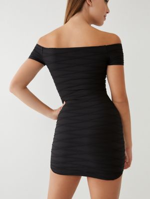 OFF SHOULDER BODYCON DRESS