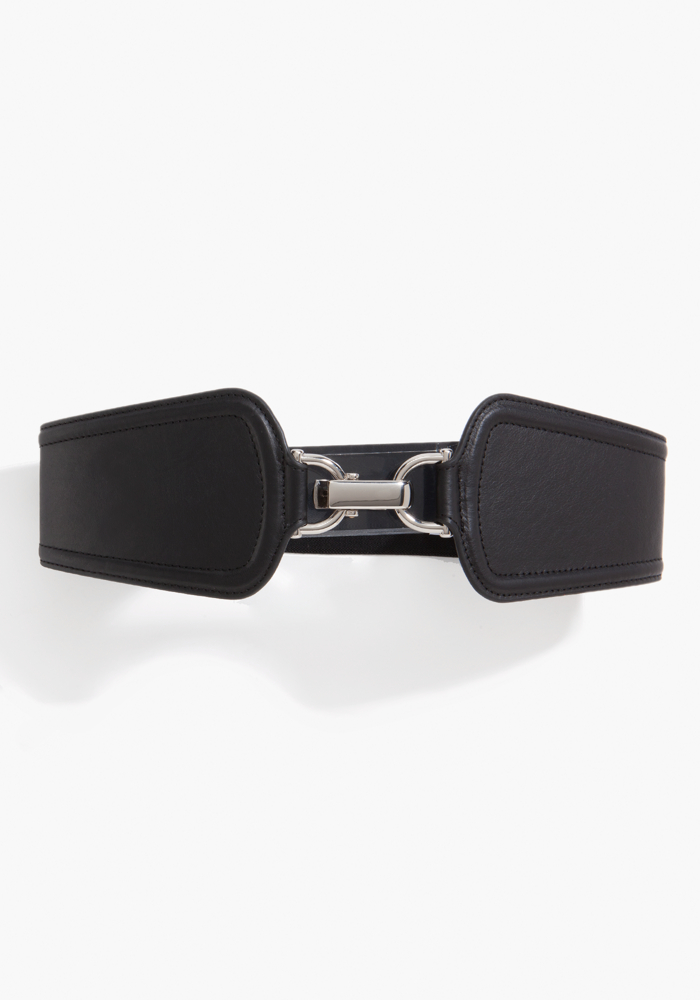 Leather Center Front Belt | Dazzlepath