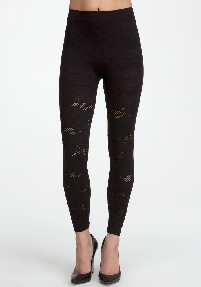 Textured Lace Legging – Online Exclusive | Yaxo