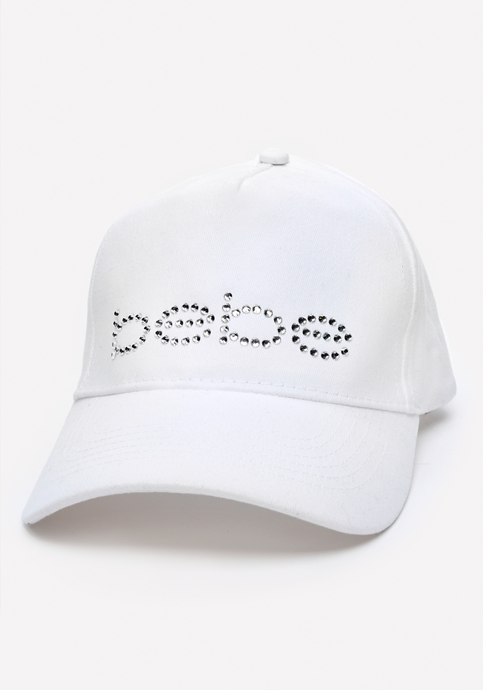 Logo Rhinestone Baseball Cap | Skazzy