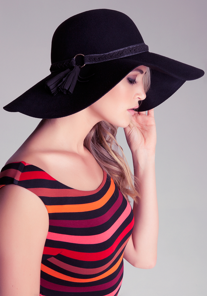 Wool Braided Floppy Hat | Voova