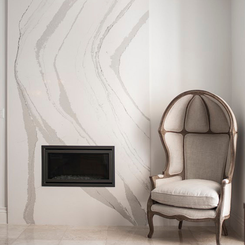 Quartz Fireplace Design Ideas