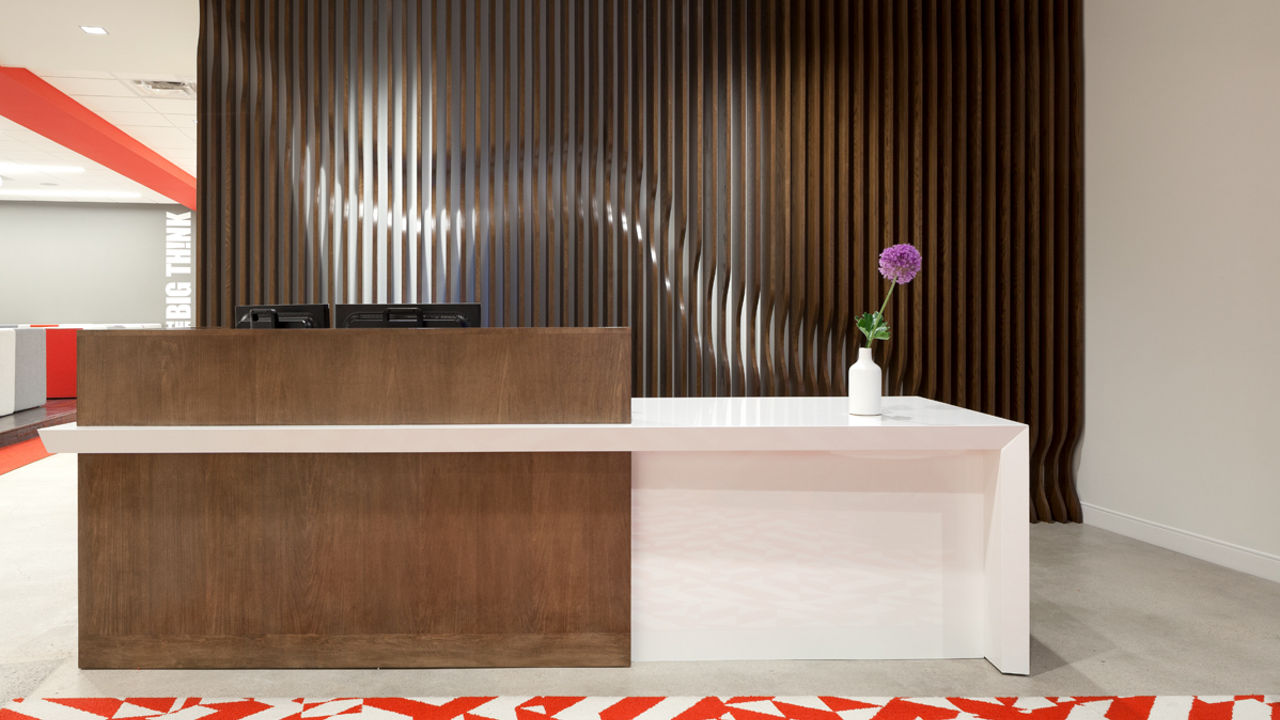 Design Roundup: Stunning Cambria Quartz Reception Desks
