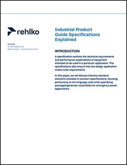 Literature | Power Systems | Rehlko | NA