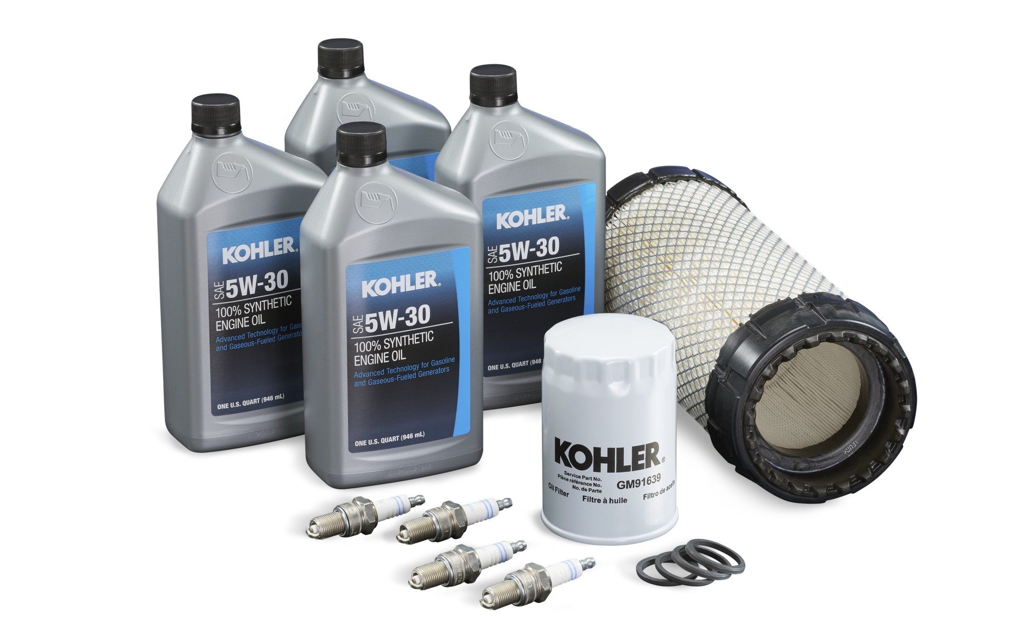 Maintenance Kit - 2.2T - 30-38kW | GM100209-SKP1-QS | Kohler Generators