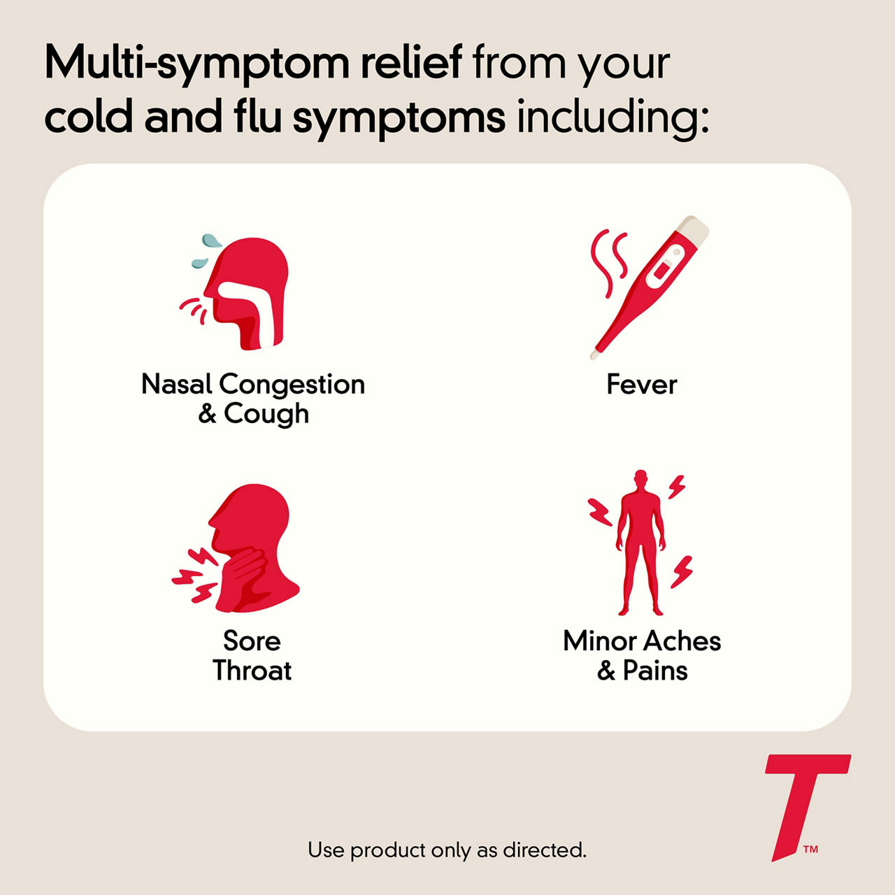 Buy Tylenol Cold + Flu Severe Medicine Caplets for Cold & Flu Symptom ...