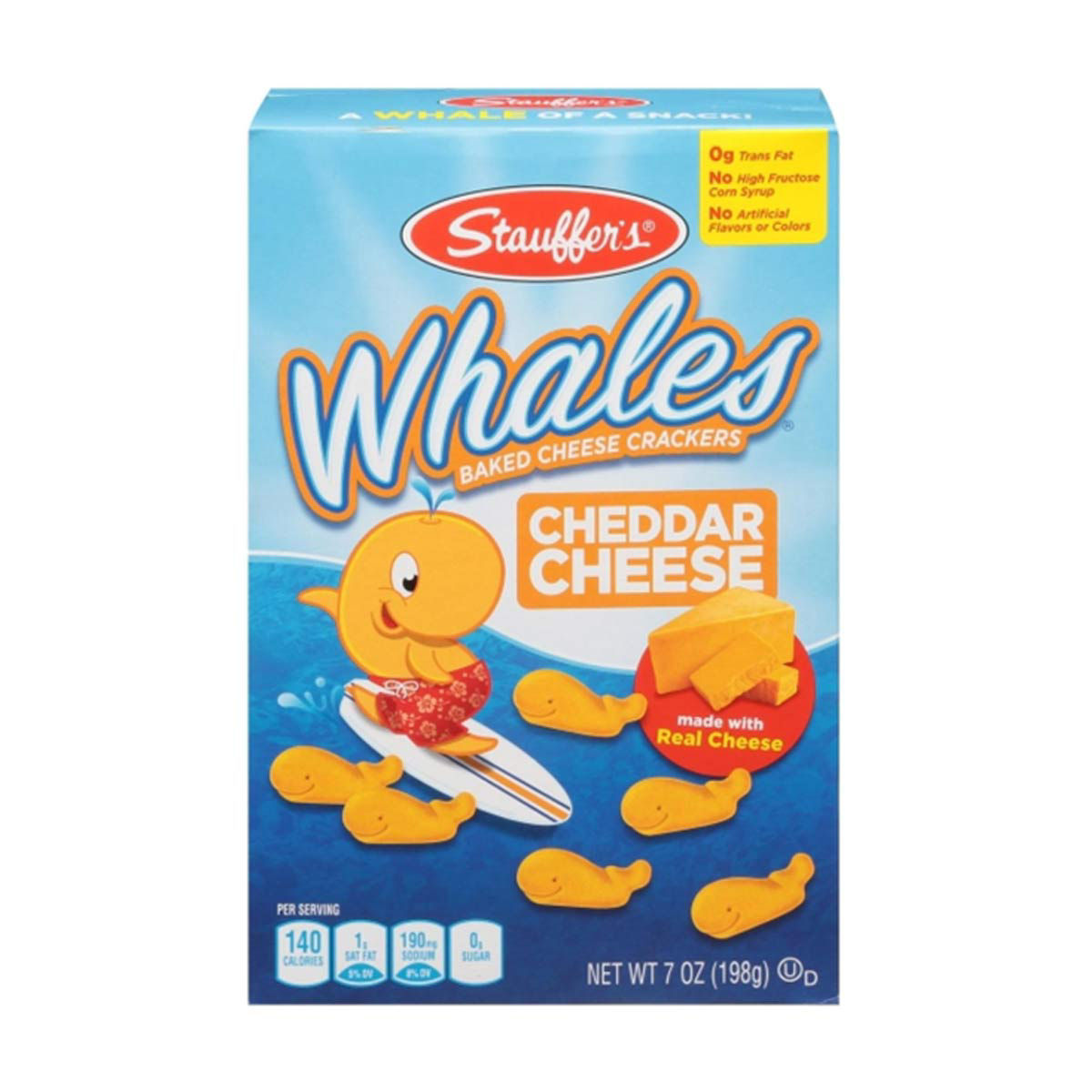 Buy Stauffer's Cheddar Whales Crackers, 7 oz from Dollar General - Instore