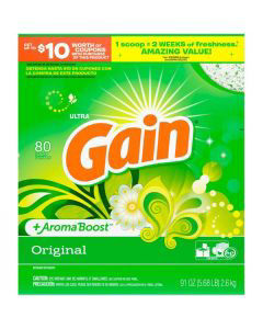 Gain Powder Laundry Detergent For Regular And He Washers, Original ...