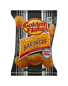 Buy Golden Flake Sweet Heat Barbecue Flavored Potato Chips 1 oz from ...