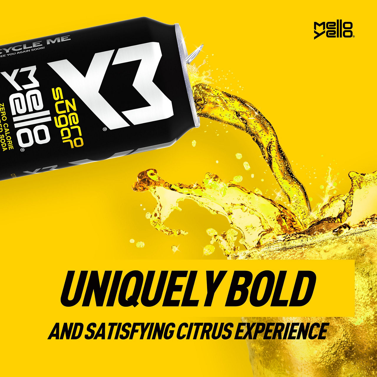Buy Mello Yello Zero Sugar Citrus Flavored Soda Soft Drink, 20 fl oz ...