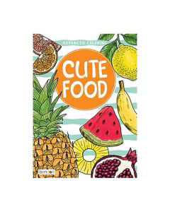 Bendon Cute Food Advanced Coloring Book