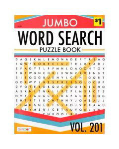 Bendon Jumbo Word Search Puzzle Book, B4