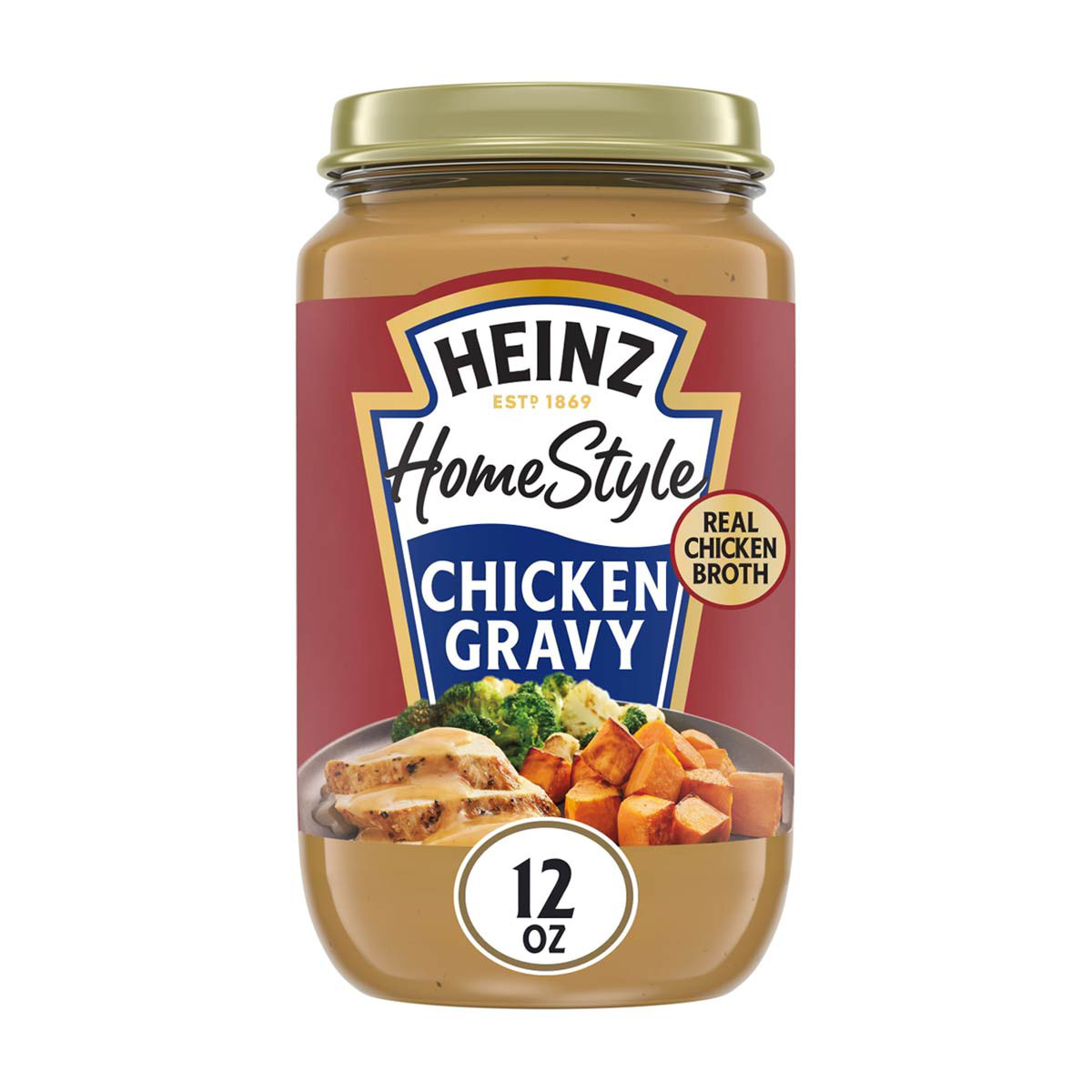 Heinz HomeStyle Classic Chicken Gravy, 12 oz Jar