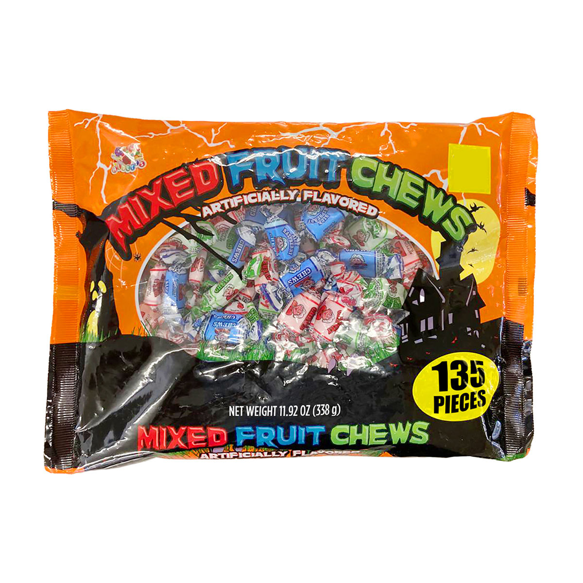 Alberts Fruit Chews Candy ALBERT'S Fruit Chews, Assorted Flavors, 240