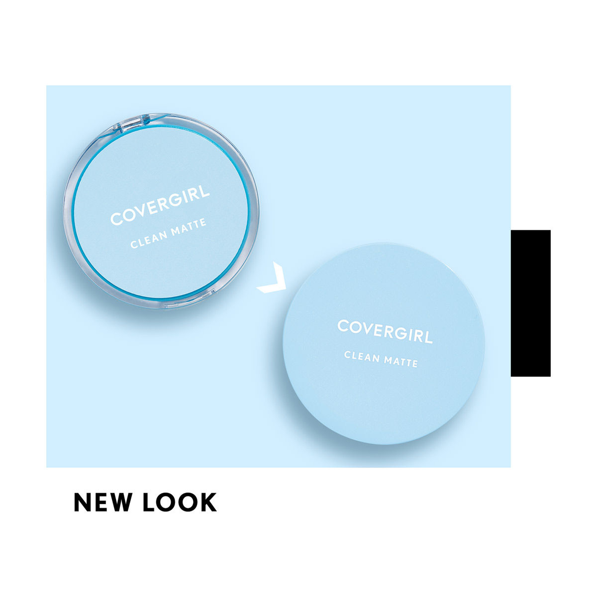Buy CoverGirl Clean Matte Pressed Powder, 525 Buff Beige, 0.35 oz from ...