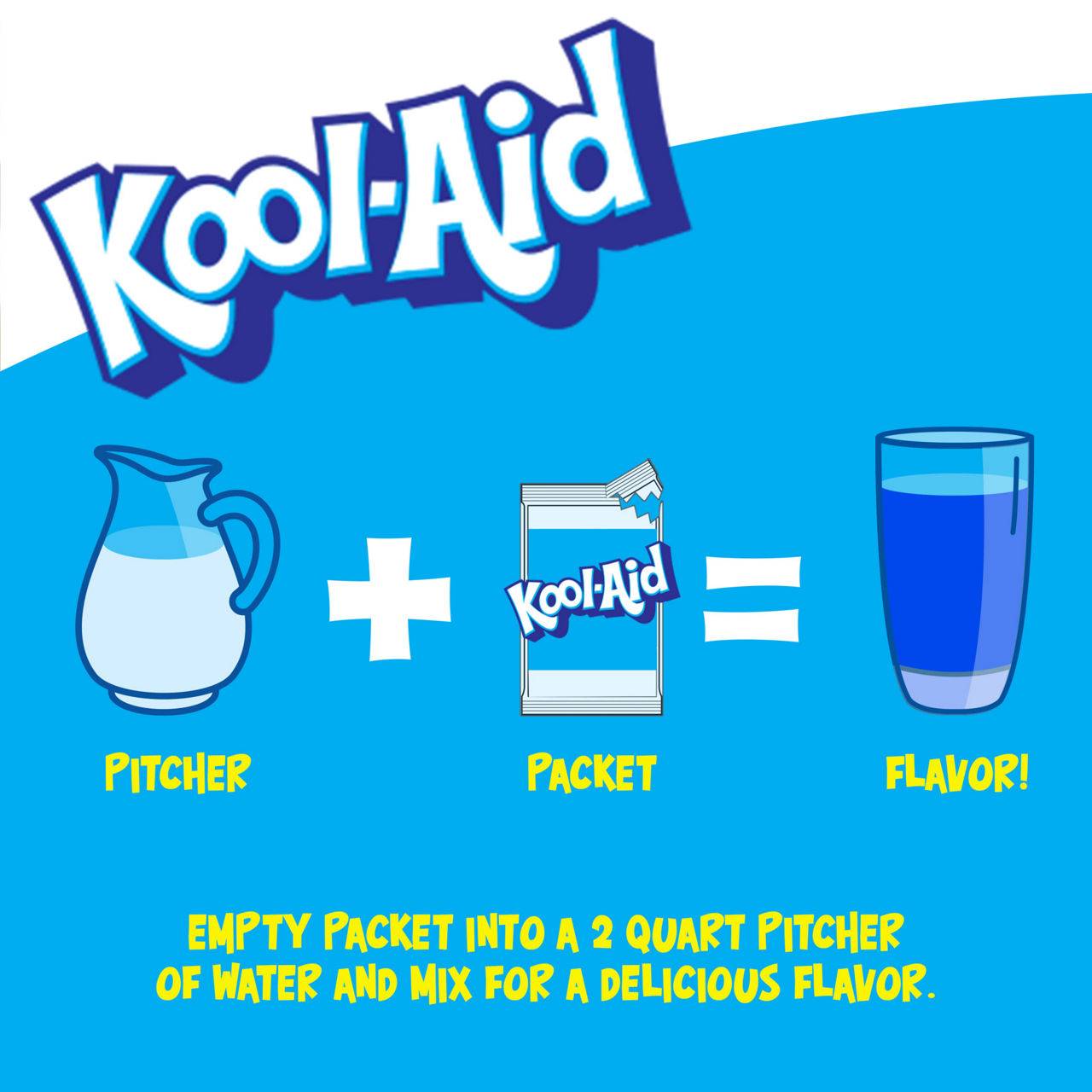 Kool Aid Logo Customer Said I Need A Character , The Blue Koolaid Man