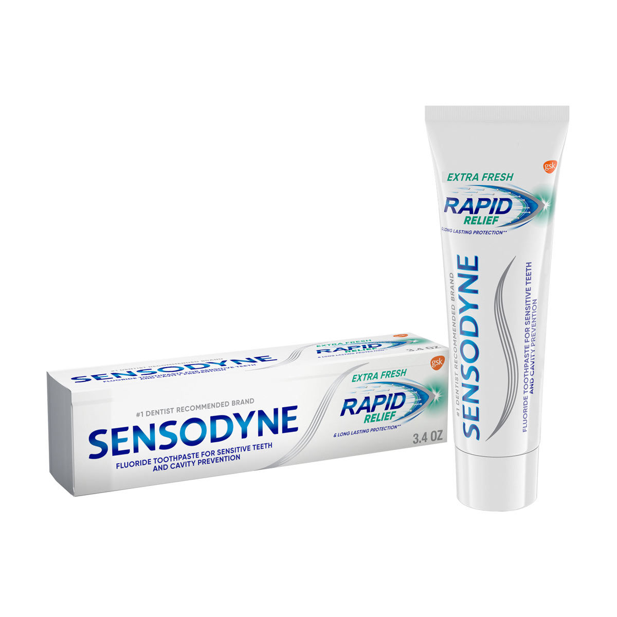 Sensodyne Rapid Relief Extra Fresh Toothpaste, 3.4 oz