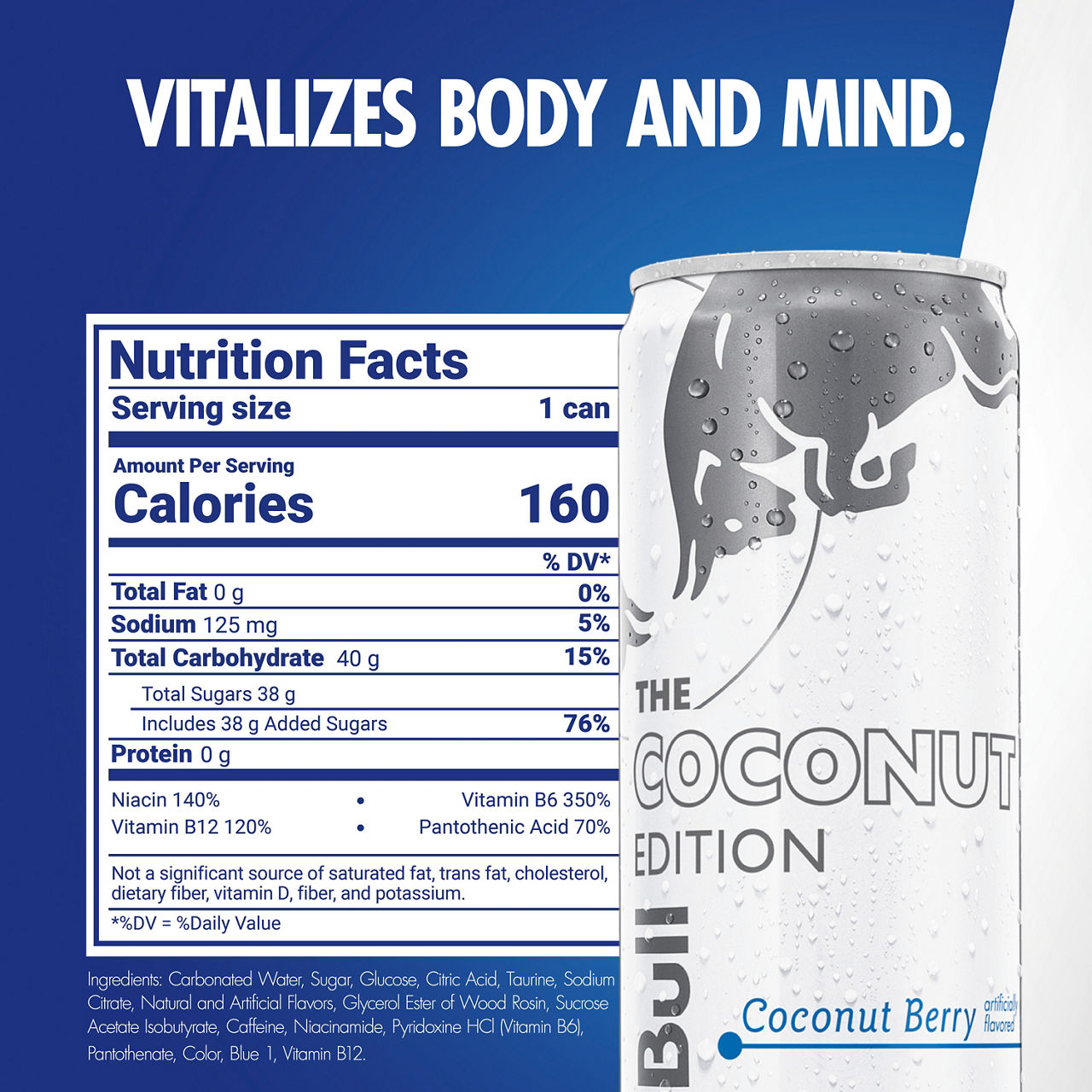 Red Bull Coconut Edition Coconut Berry Energy Drink, 12 fl oz