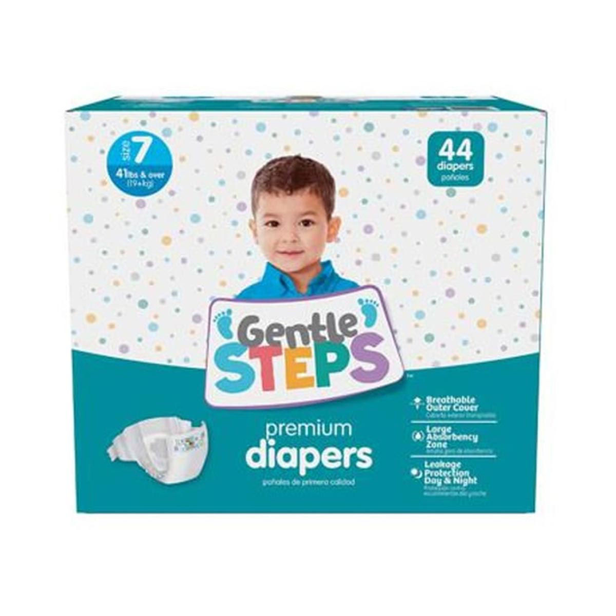 Gentle Steps Junior Club Baby Diaper Size 7 44ct – Dollar General ...