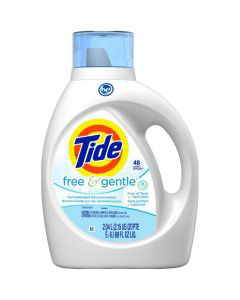 Tide Free & Gentle Liquid Laundry Detergent, 48 Loads 69 Fl Oz – Dollar ...