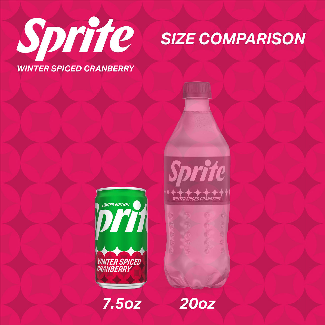 Buy Sprite Winter Spiced Cranberry, Lemon-Lime and Cranberry Flavored ...