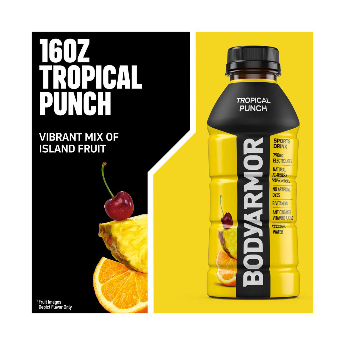 BODYARMOR Sports Drink Tropical Punch, 16 fl oz