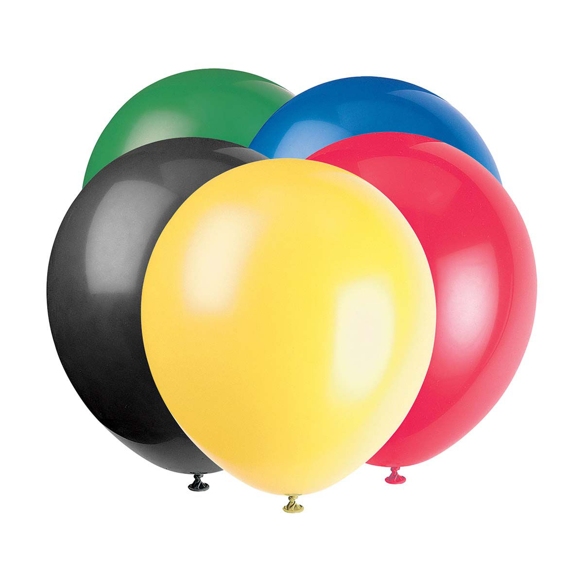 321 Party Latex Balloons Assorted