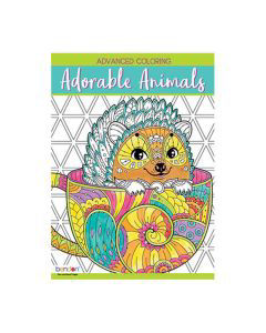 Bendon Adorable Animals Advanced Coloring Book