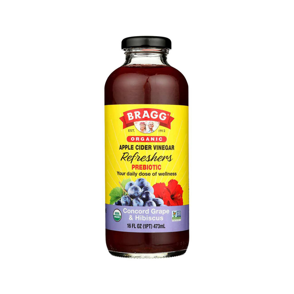 Buy Bragg Apple Cider Vinegar, Organic, Concord Grape & Hibiscus ...