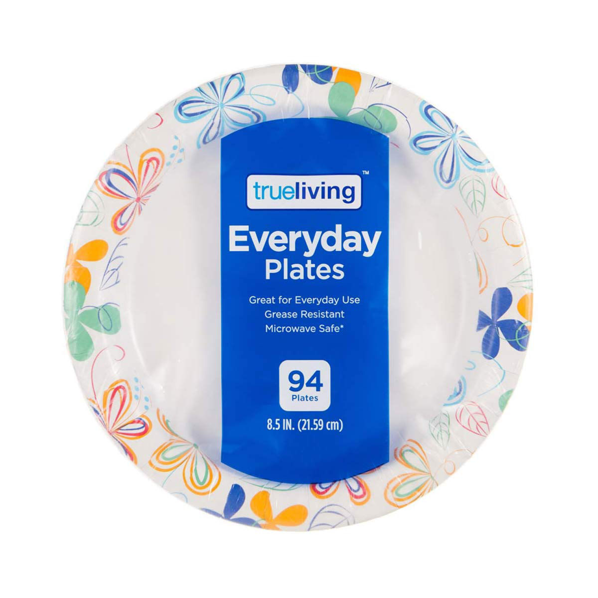 Buy TrueLiving Everyday Plates, 8.5 in, 94 ct from Dollar General - Instore