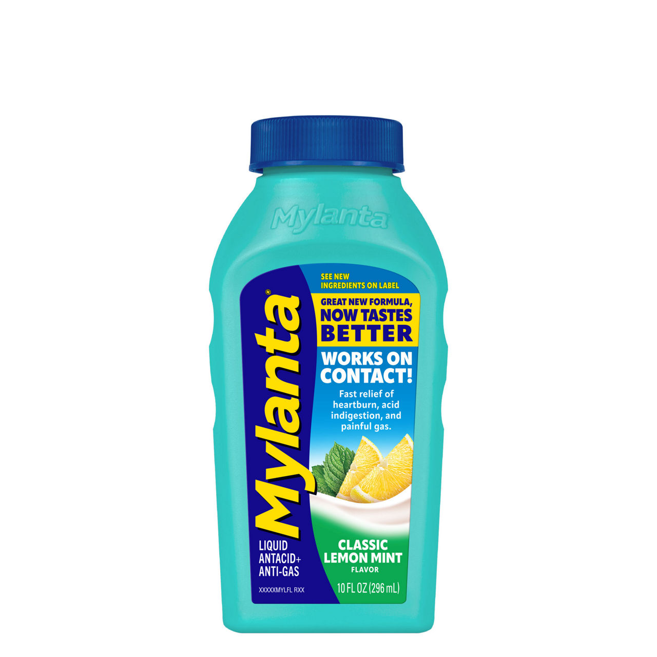 Buy Mylanta Maximum Strength Liquid Antacid + Anti-Gas, Classic Flavor ...