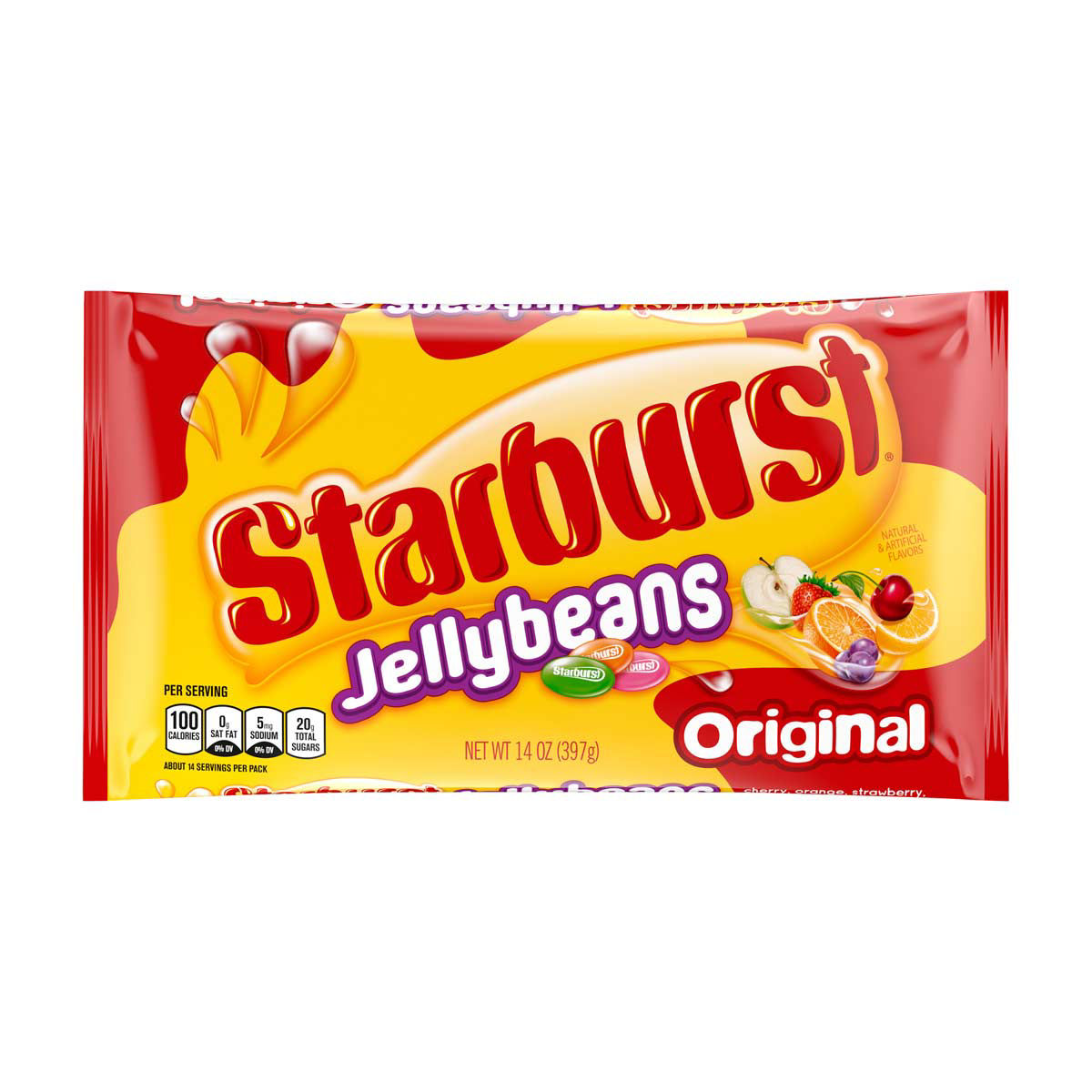 STARBURST Original Jelly Beans Chewy Easter Candy, 14 oz Bag