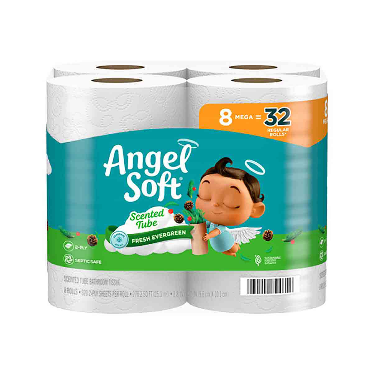 Angel Soft Toilet Paper Mega Rolls Seasonal Scent 8 ct