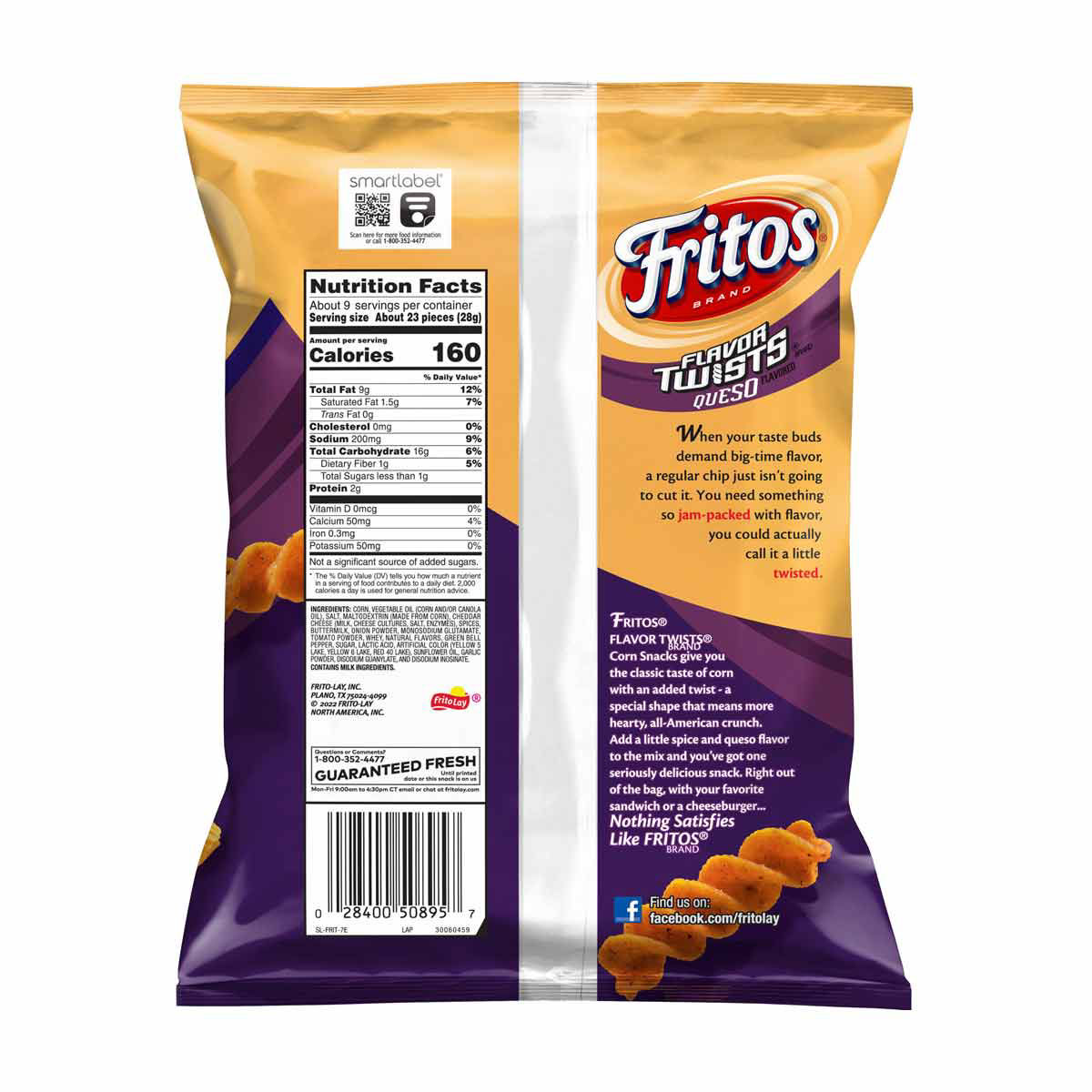 Fritos Twists US] Fritos The Original Corn Chips 311.8g / Twist Honey