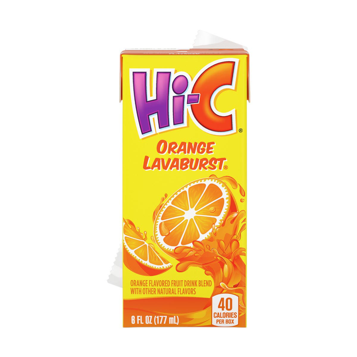 Buy Hi-C Orange Lavaburst Juice Box, 6 fl oz - 4 ct from Dollar General - Instore