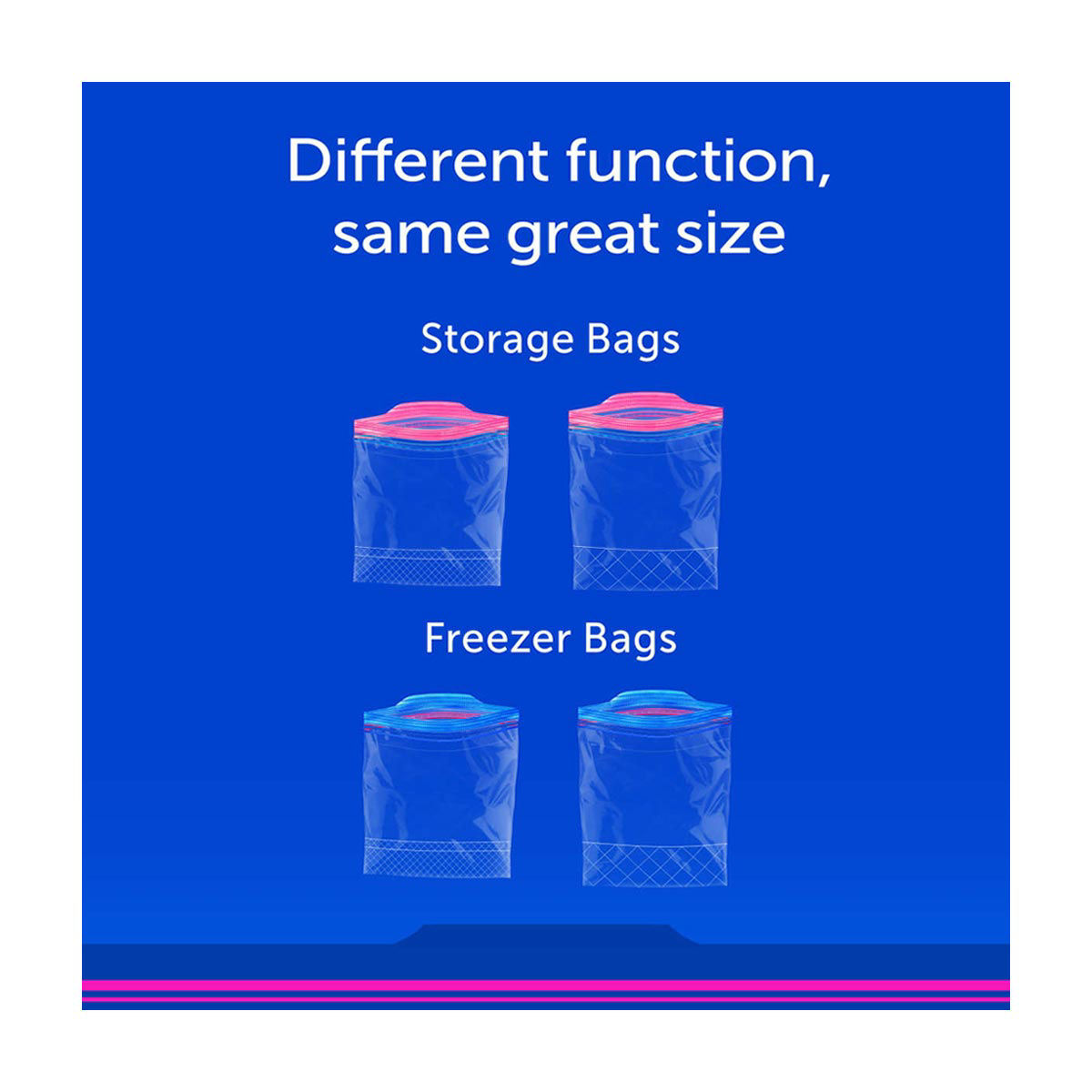 Buy ZiplocÂ® Brand Freezer Bags with New Stay Open Design, Quart, 48 ct ...