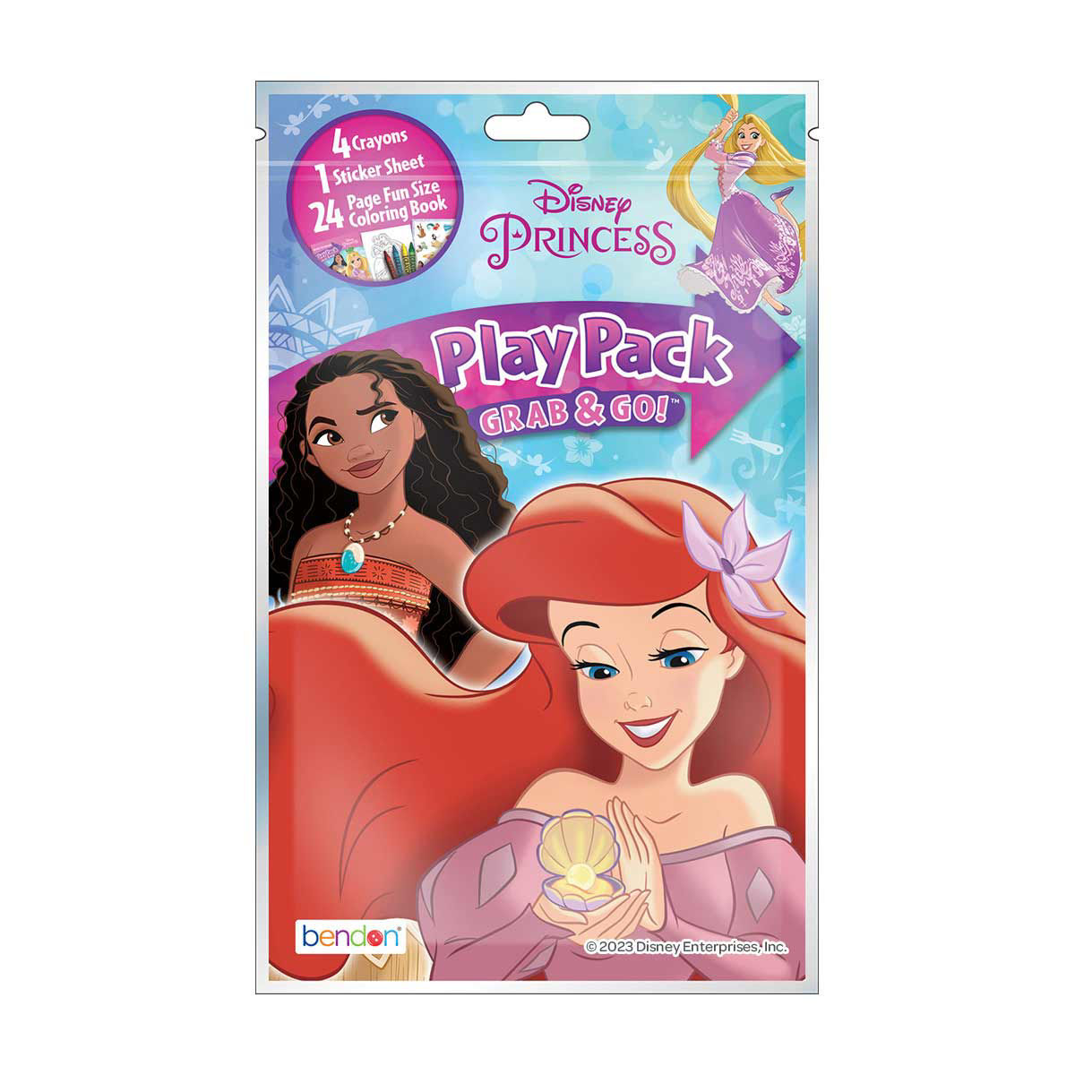 Bendon Disney Play Pack Grab & Go Coloring Book, Assorted