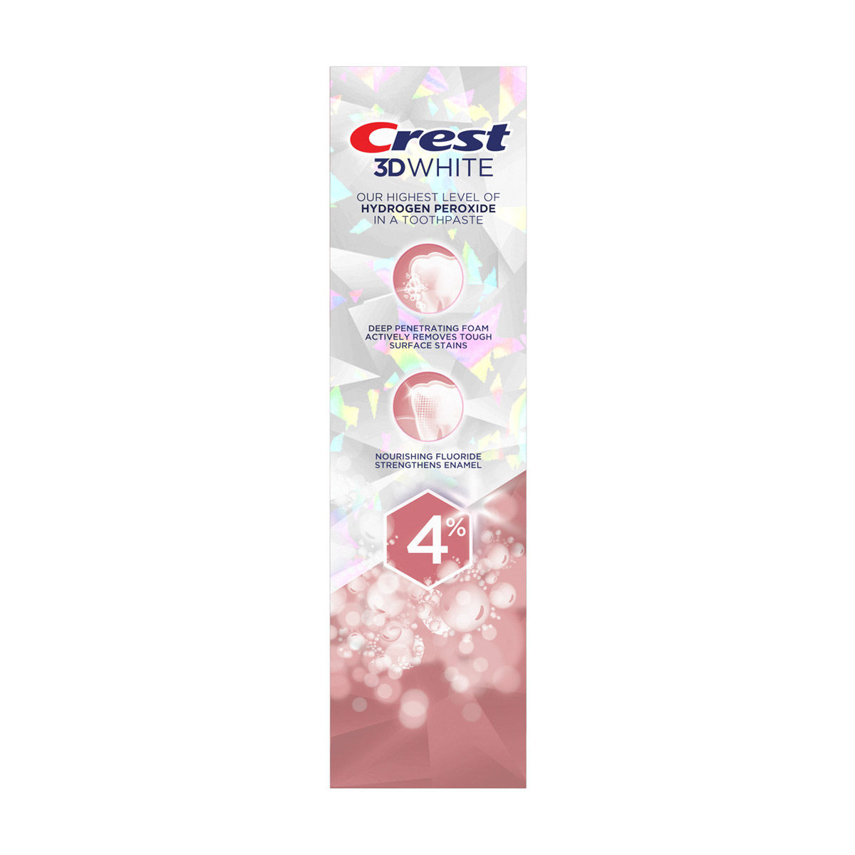 Crest 3D White Brilliance Hydrogen Peroxide Teeth Whitening Toothpaste ...