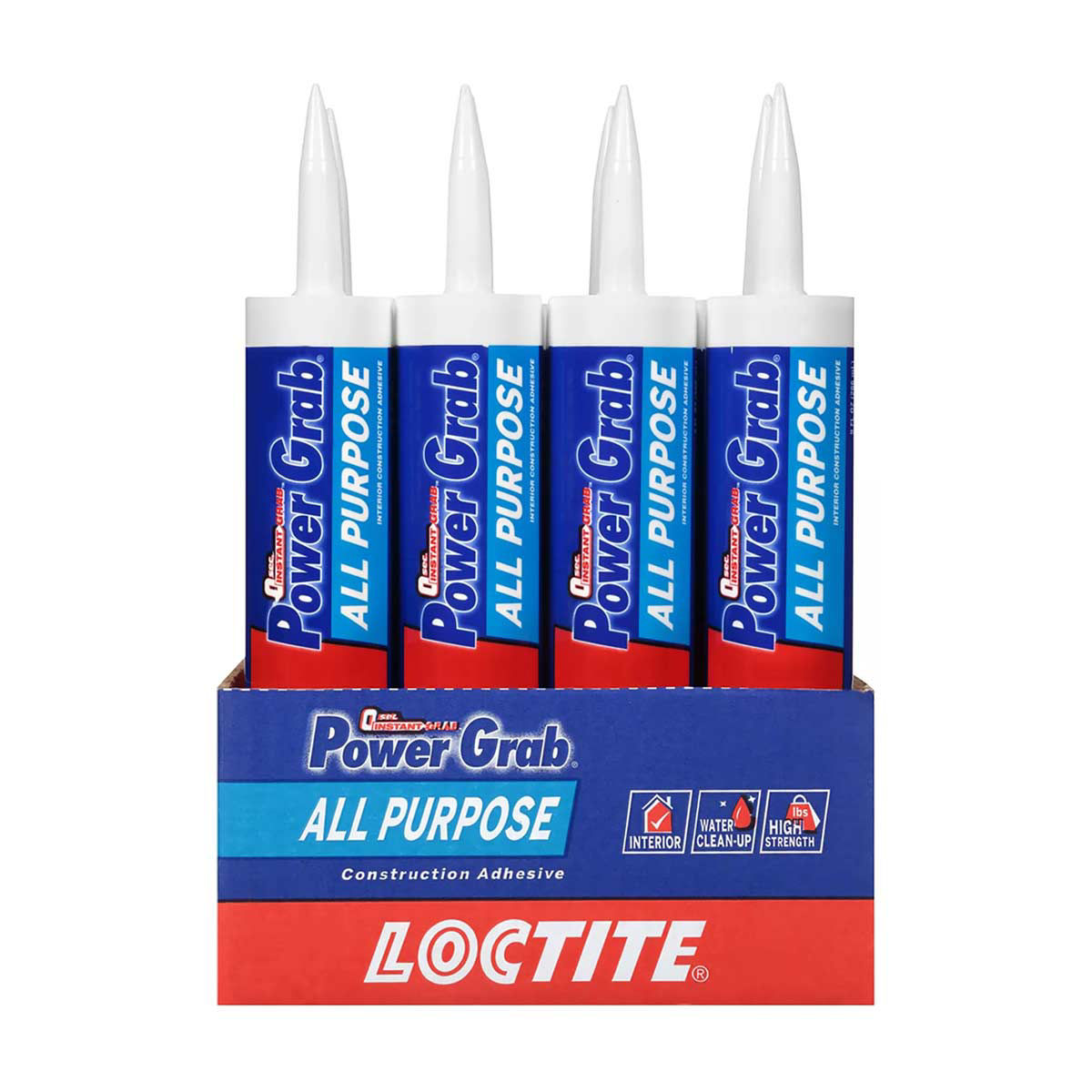 Loctite Power Grab All-Purpose Construction Adhesive, 9 oz