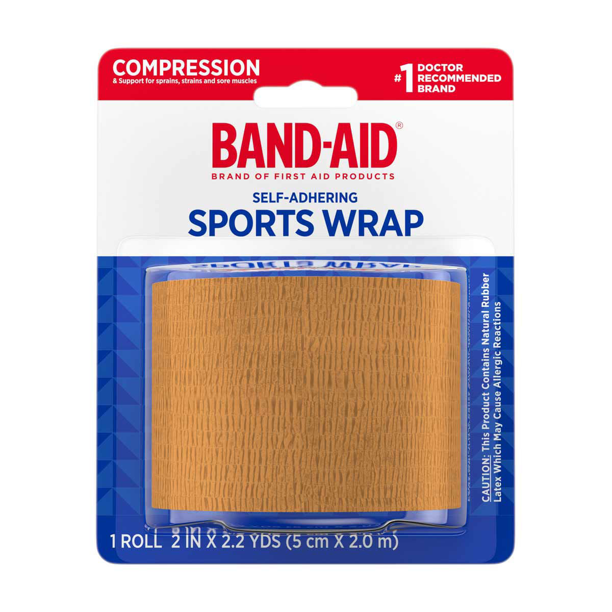 Buy Band-Aid Self-Adhering Sports Wrap, 2 in x 2.2 yards from Dollar ...