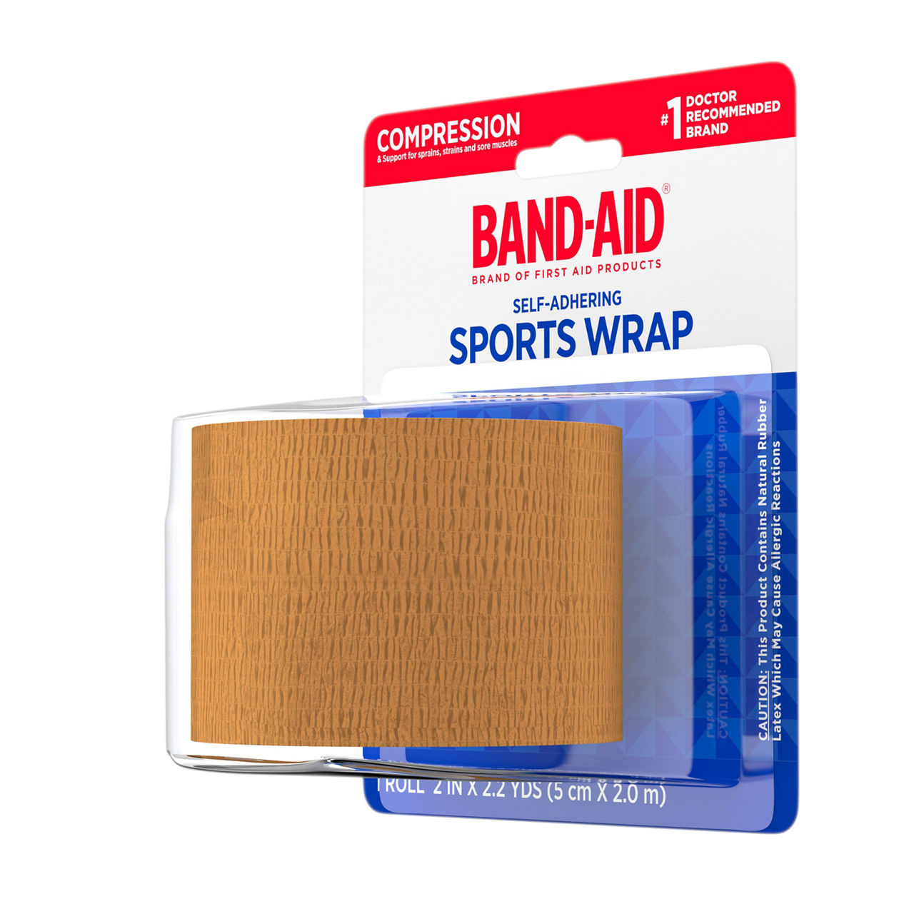 Buy Band-Aid Self-Adhering Sports Wrap, 2 in x 2.2 yards from Dollar ...