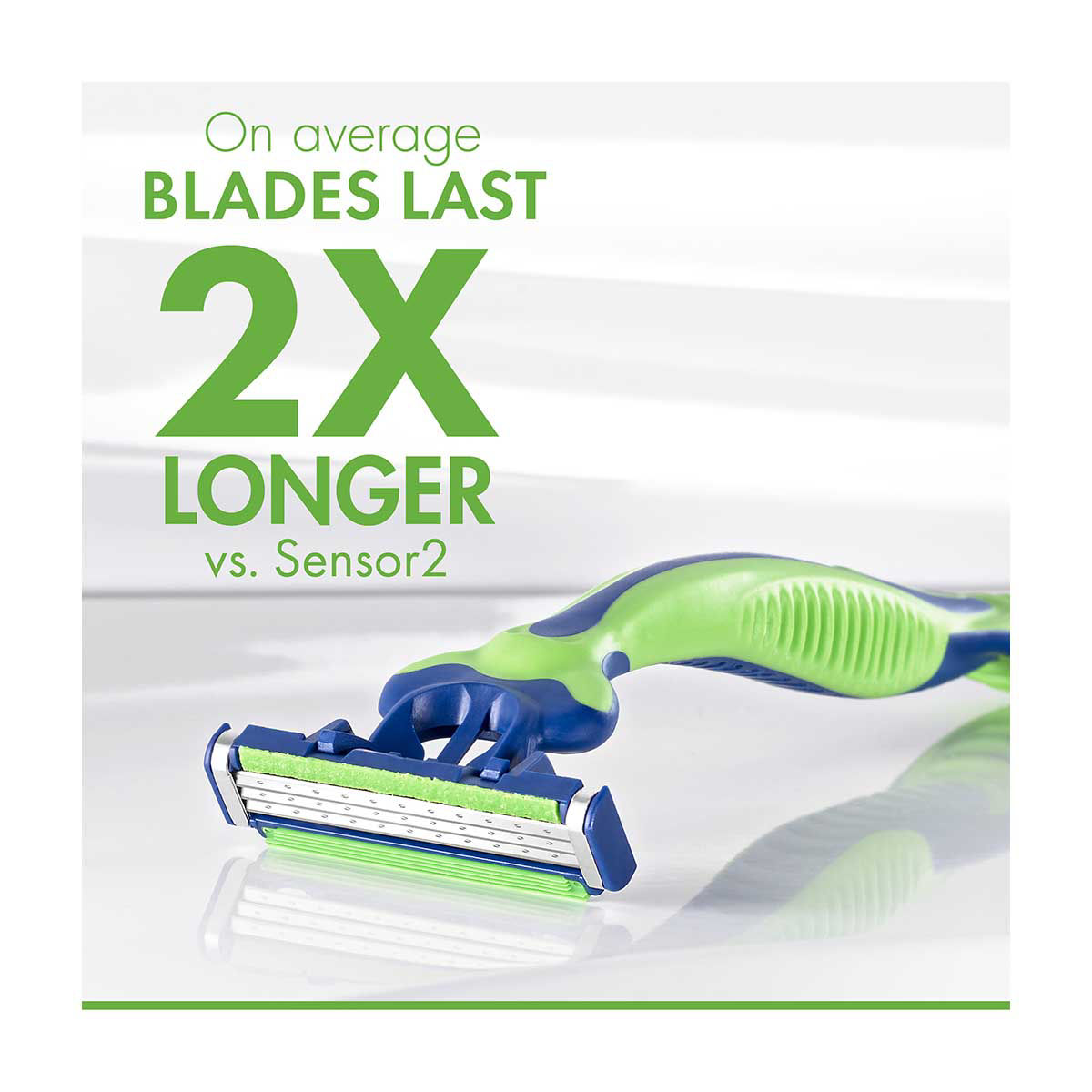 Buy Gillette Sensor3 Sensitive 3 Bladed Disposable Razors with Aloe, 3 ...