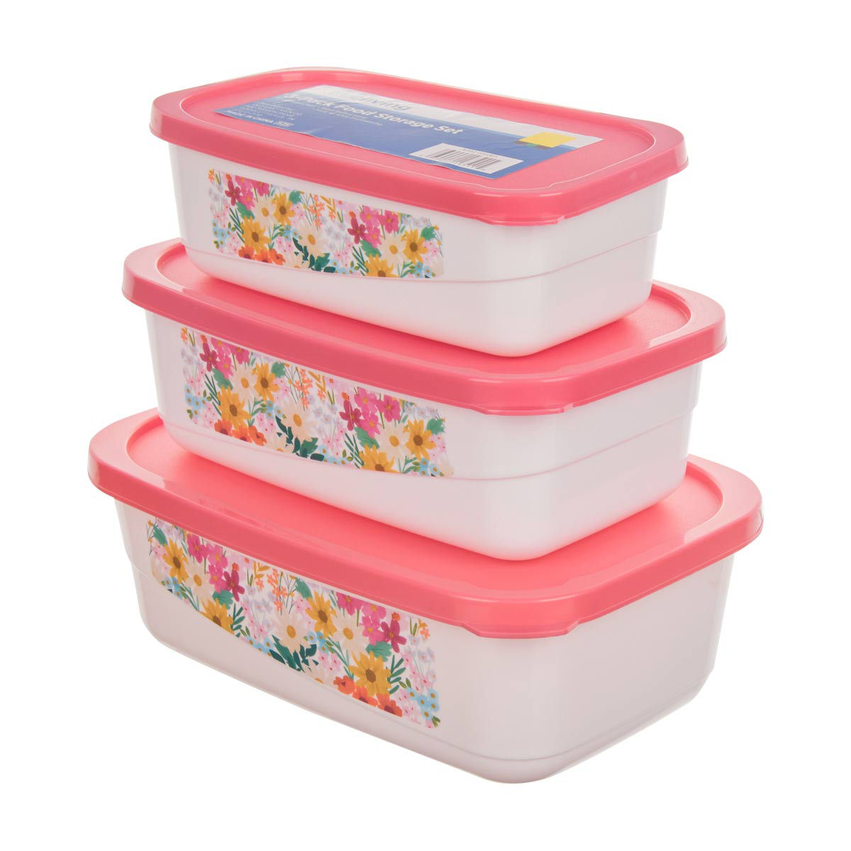 True Living Vintage Food Storage Set, 3 ct, Assorted